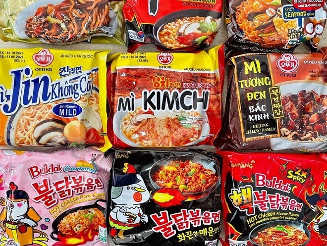Top 15 mì cay Hàn Quốc ngon được ưa chuộng nhất hiện nay