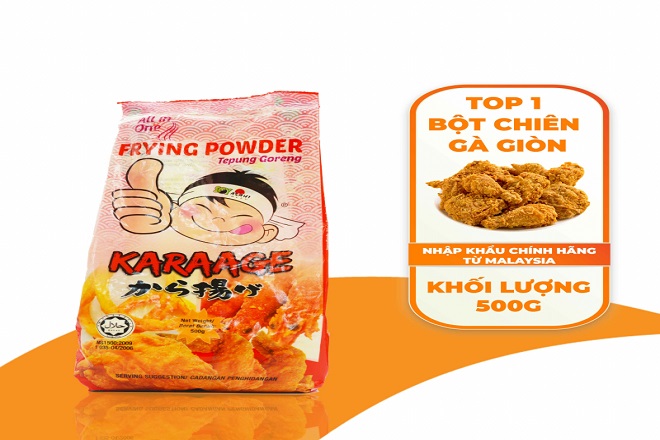 Top 11 bột chiên gà giòn lâu, ngon nhất hiện nay